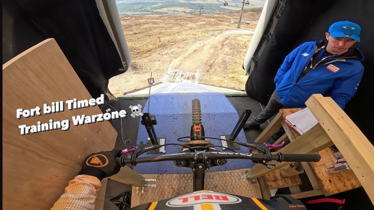Fort William World Cup Timed Training GoPro - YouTube