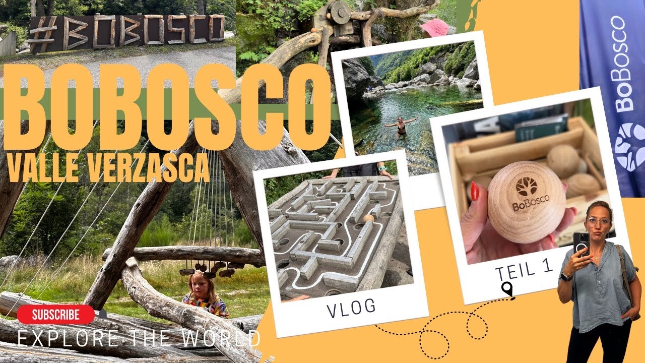 BoBosco Trail - Kugelbahnweg im Valle Verzasca Ausflugstipp mit Kindern ...