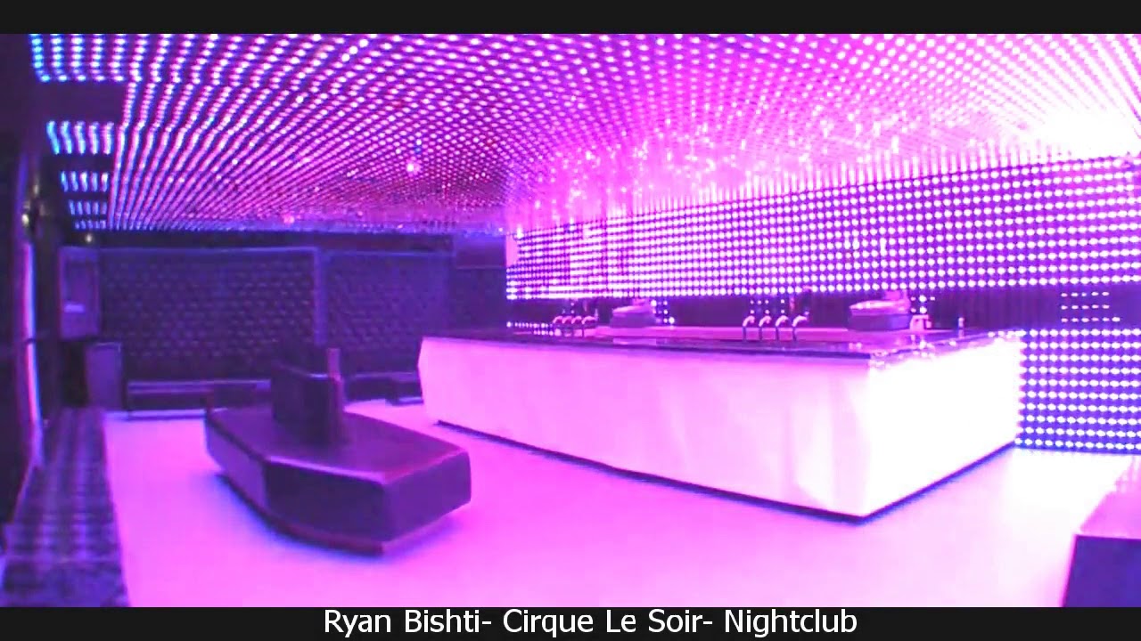 Ryan Bishti Open A Fantastic Cirque Le Soir Nightclub in London - YouTube