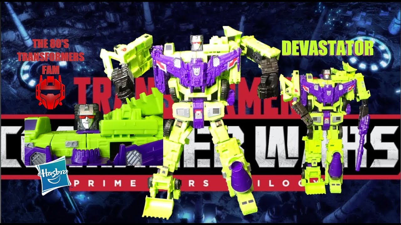 Transformers Combiner Wars Constructicon Titan Class DEVASTATOR Toy ...