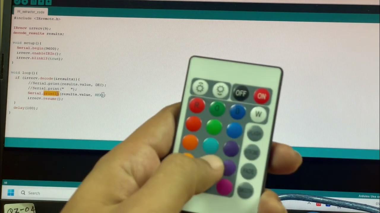 How To Interface TSOP38238 IR Receiver With Arduino - YouTube