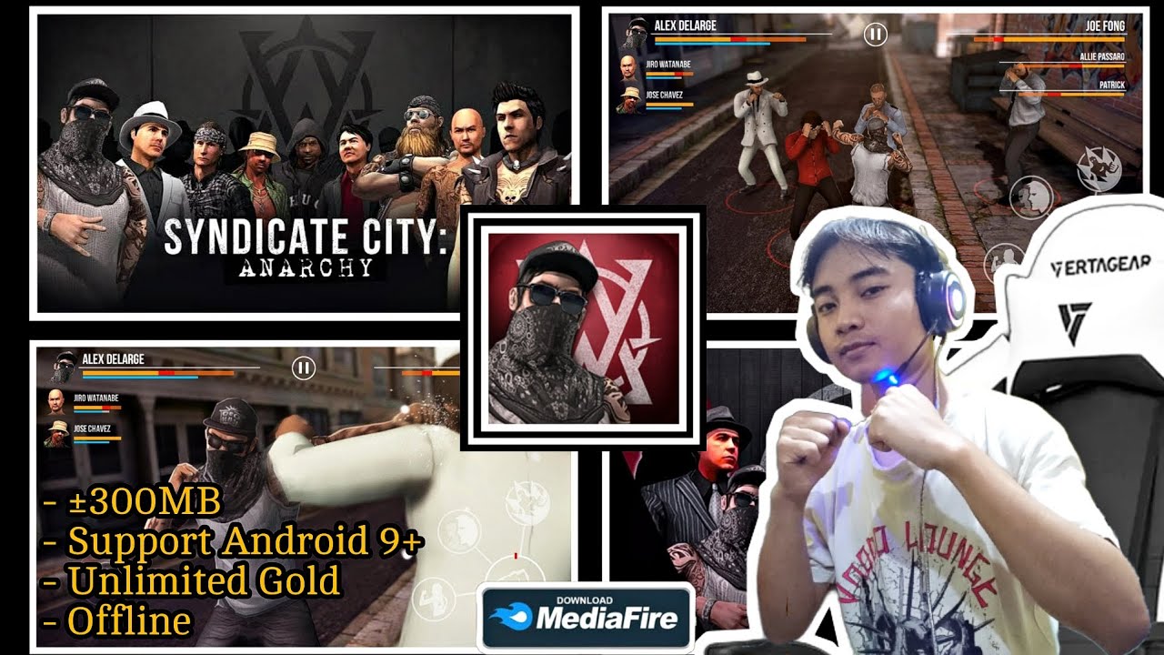 Review Game Fighting | Syndicate City Anarchy (Android) Offline - YouTube