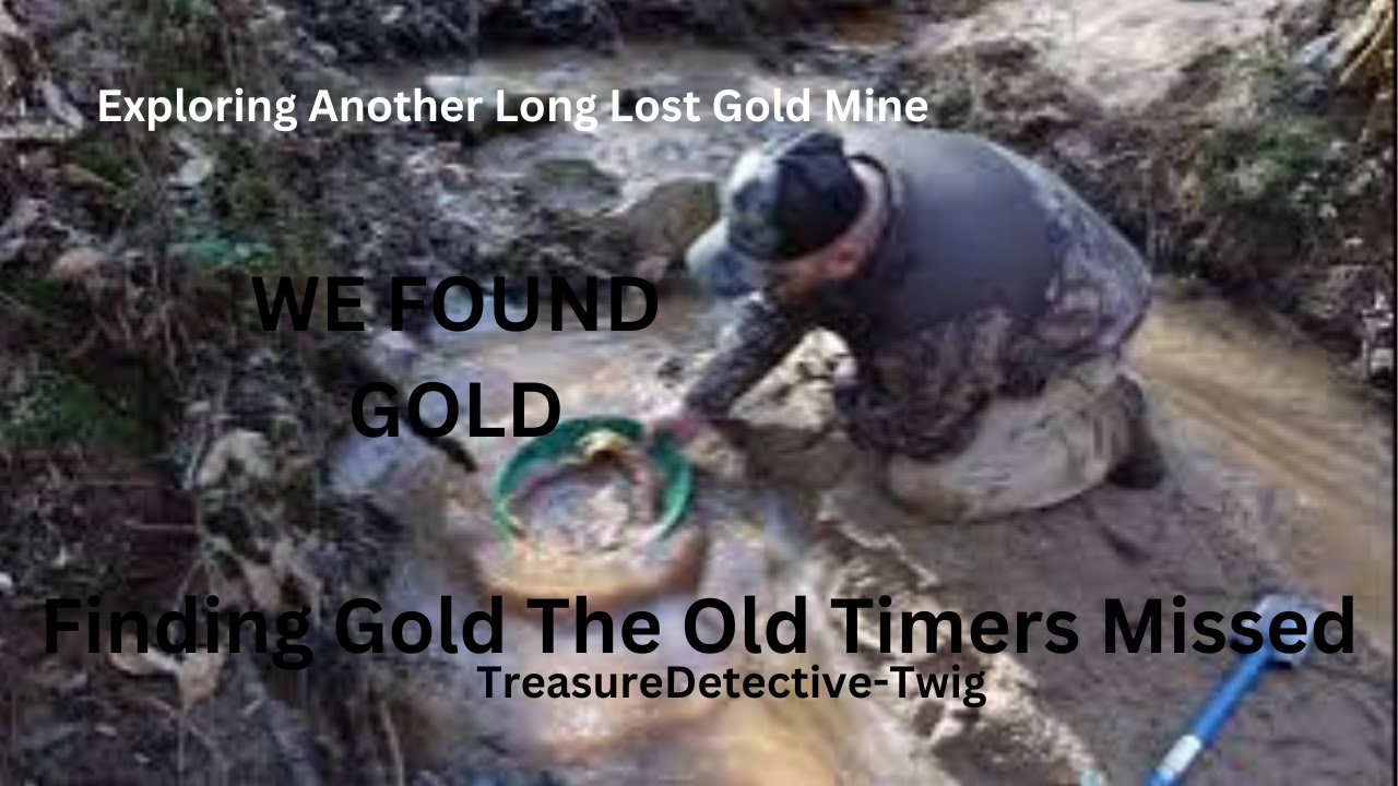 Finding Gold at old N.C. Gold Mine | Metal Detecting - YouTube