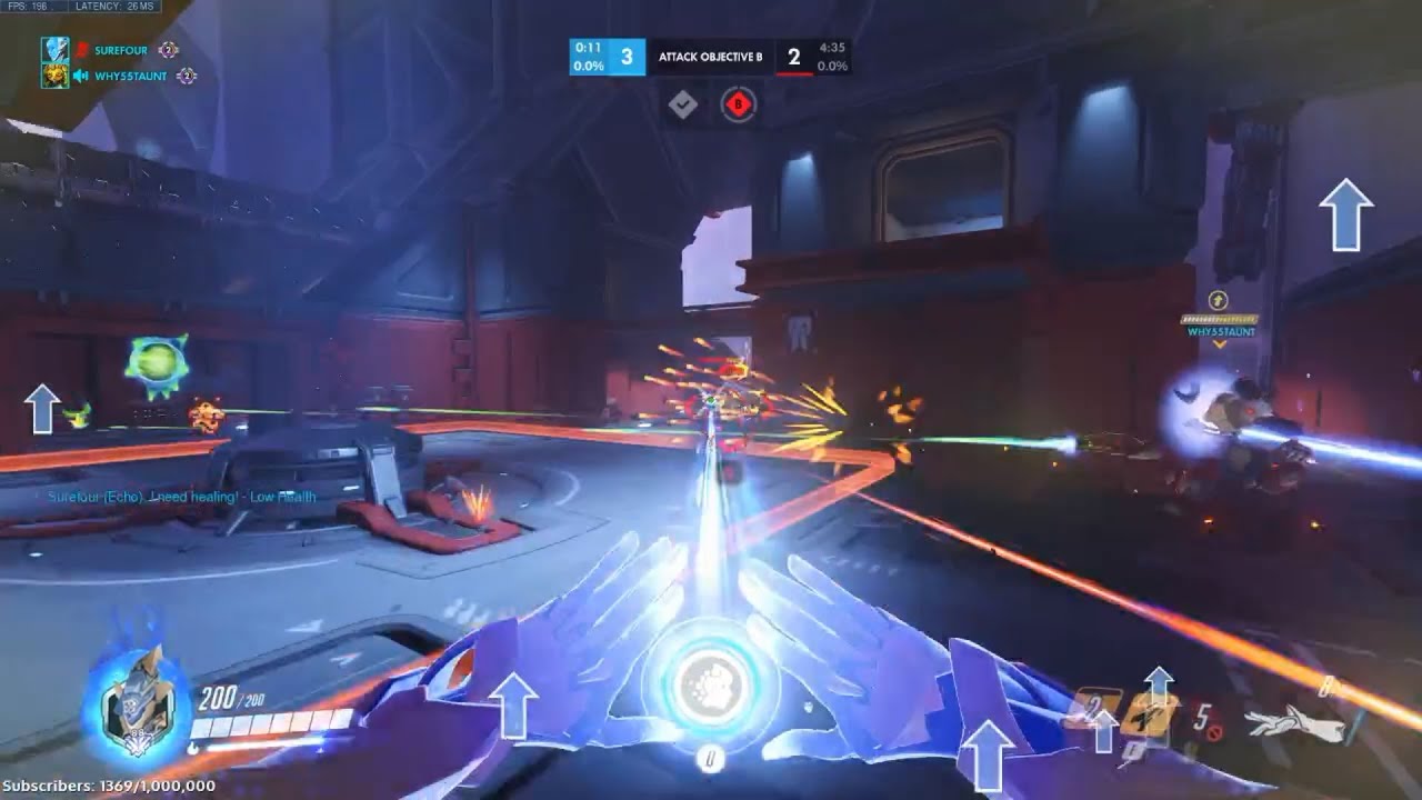 Overwatch Surefour The Most Dominant Echo Gameplay Ever - 71% KP ...