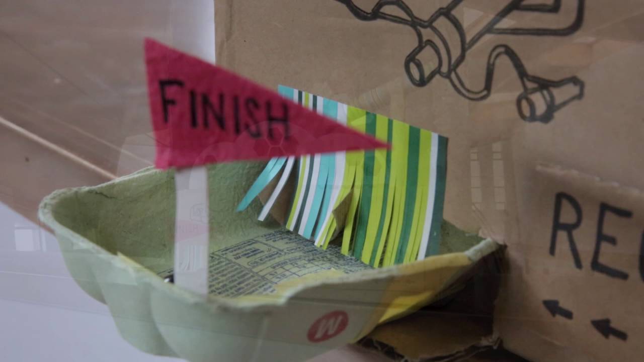 Recycled marble run - Eden Project - YouTube