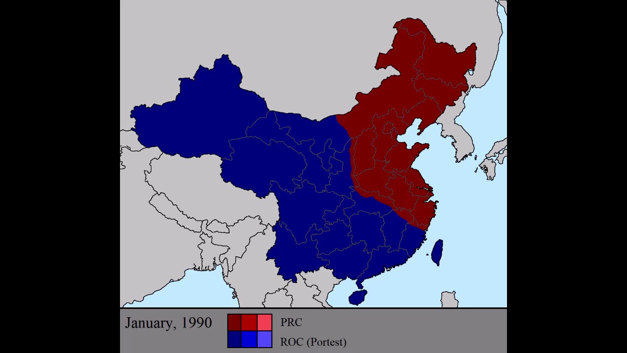 Alternate Timelines: The Second Chinese Civil War (1989-1990) - YouTube