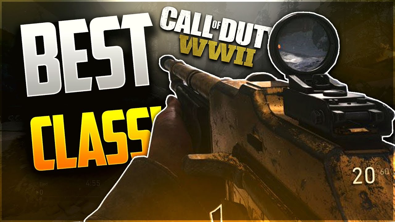 BEST GUN IN COD WW2! CALL OF DUTY WW2 BAR CLASS SETUP! COD WW2 BEST ...