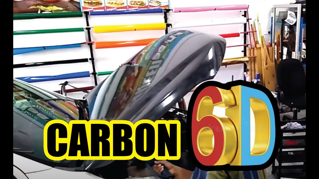 WRAP BONET CARBON STICKER FORD RANGER - YouTube
