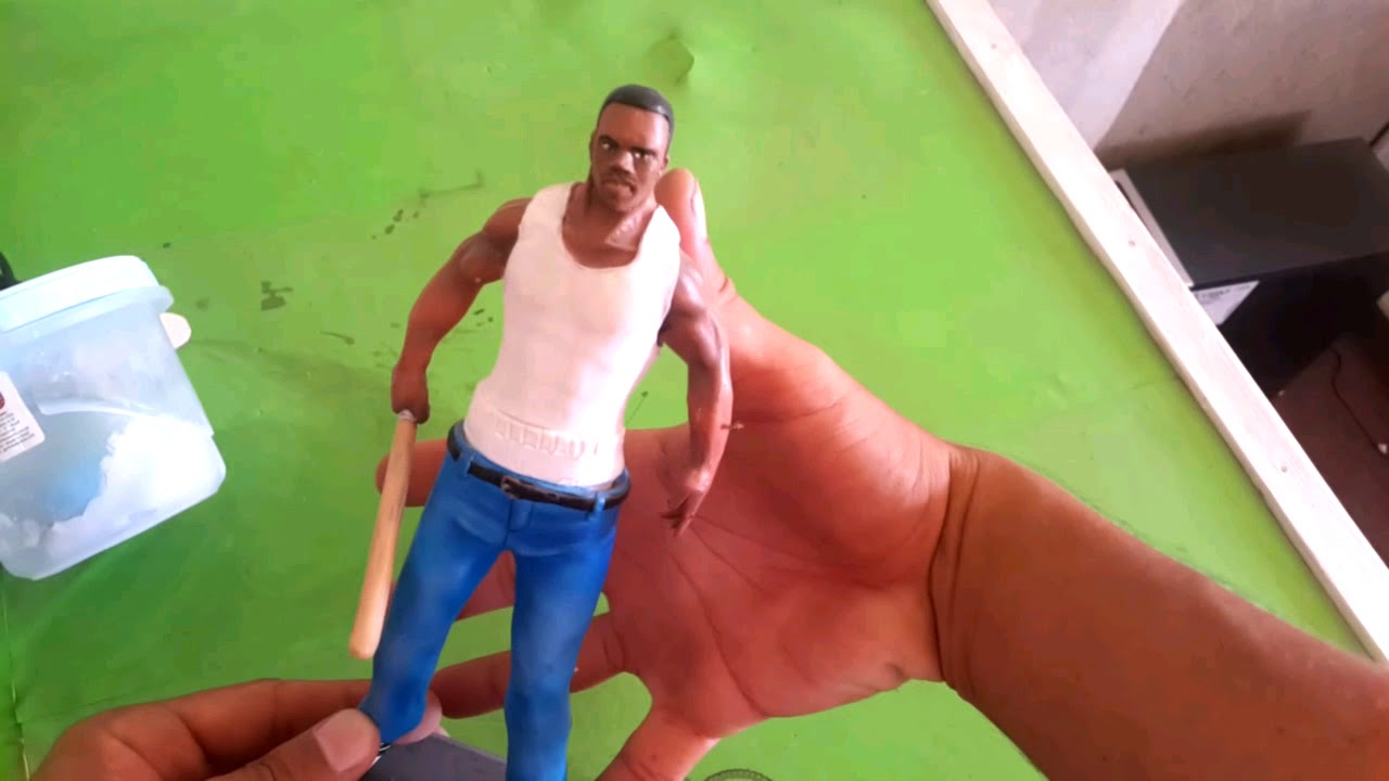 Esculturas de action figures em biscuit - YouTube