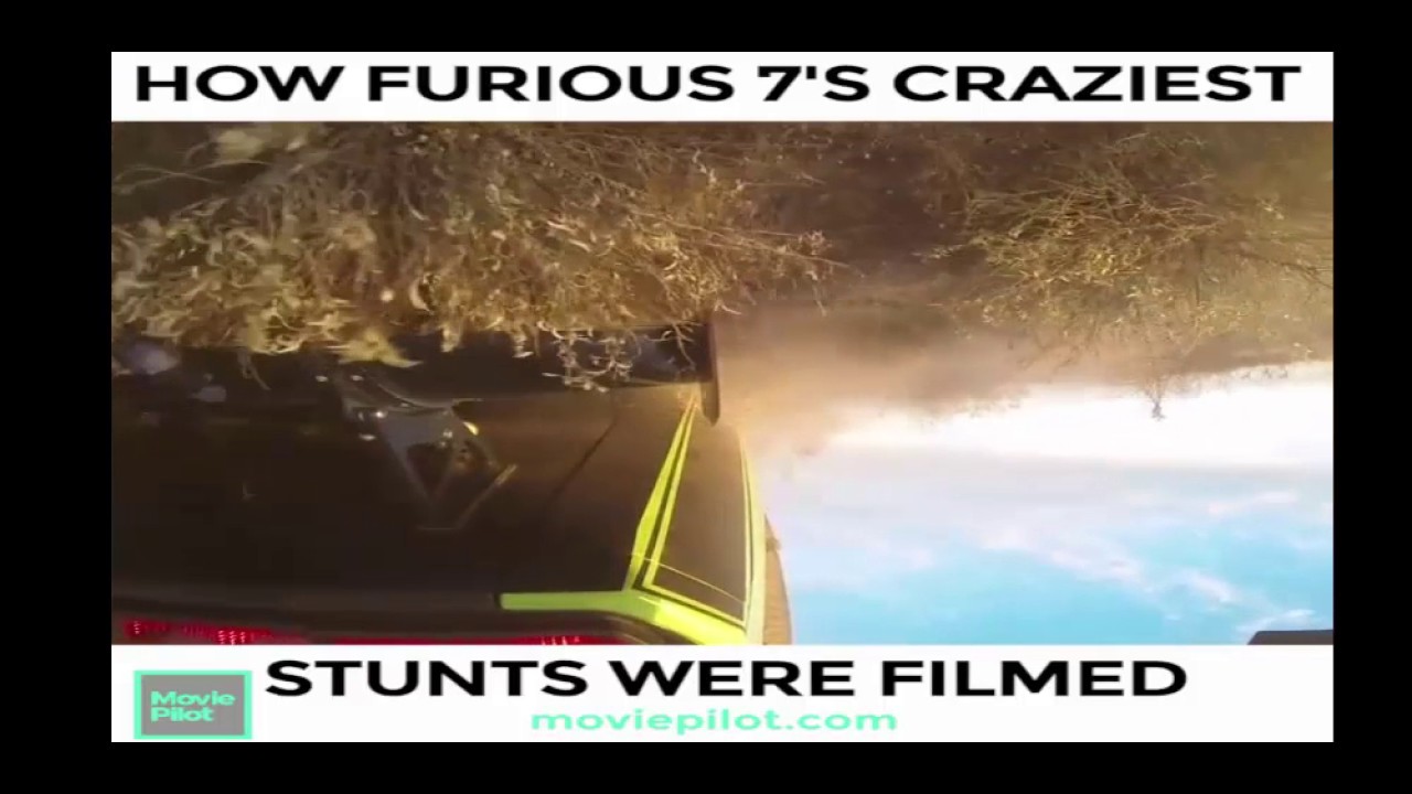 FAST AND FURIOUS 7 CRAZIEST STUNTS - YouTube