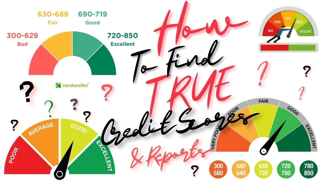 How to find your TRUE credit scores/reports !! - YouTube