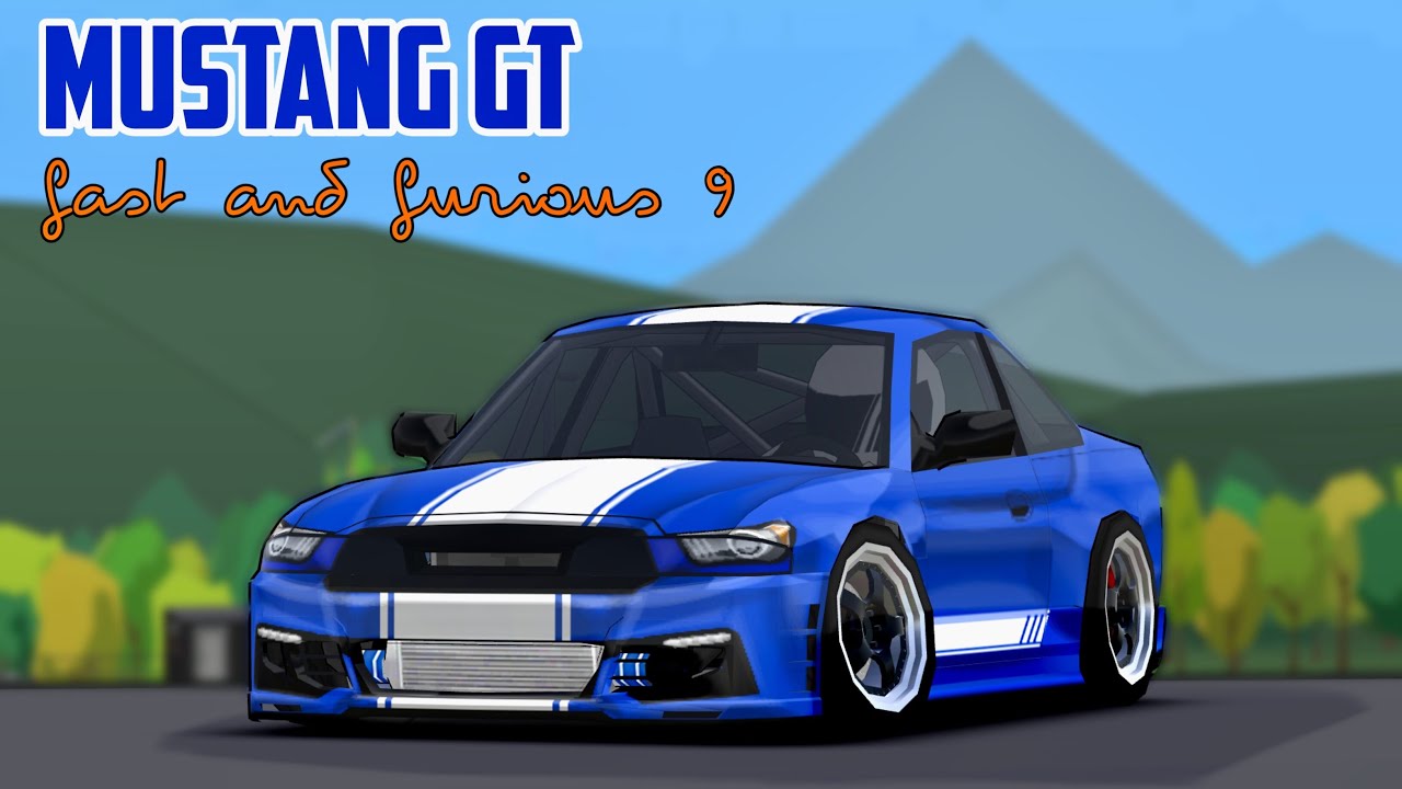 Livery Mustang Gt/fast and furious 9/Fr Legends - YouTube
