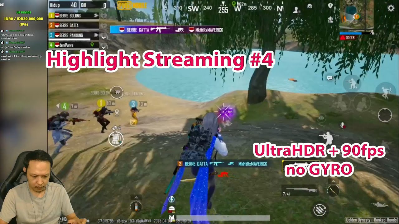 #4 Highlight Streaming HDR Ultra PUBG Mobile no gyro - YouTube