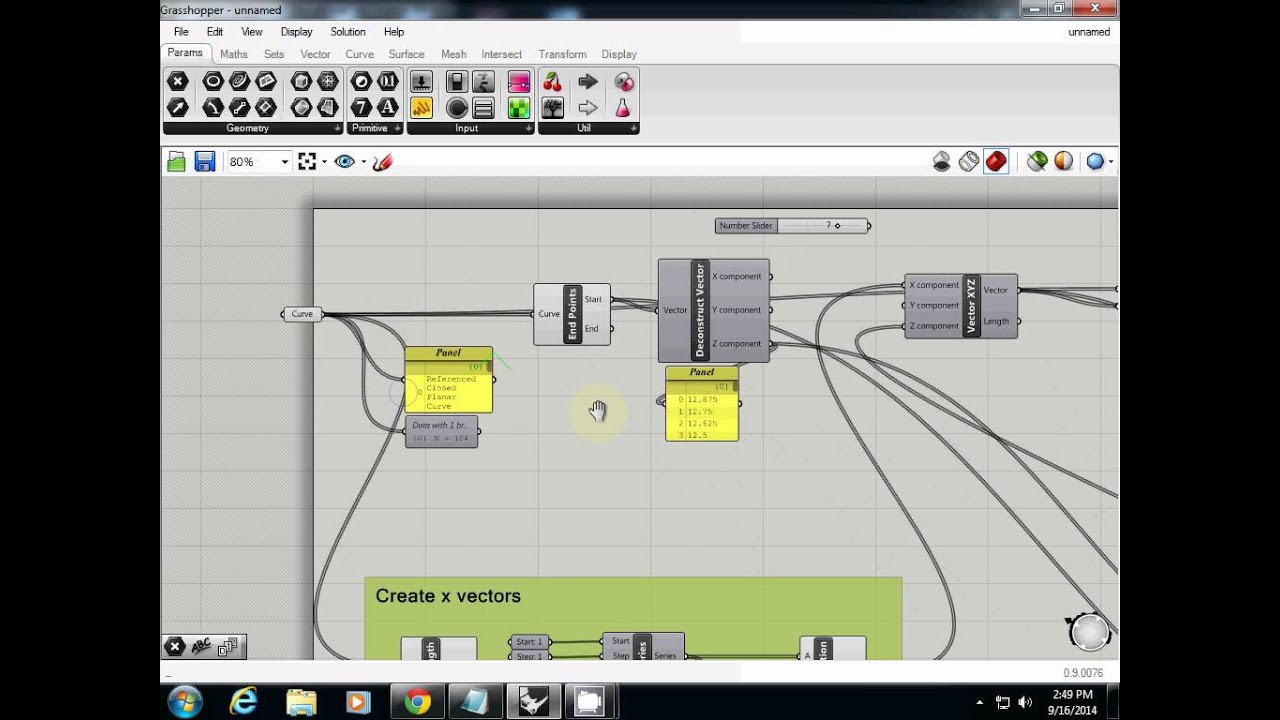 Grasshopper Tutorial Refactoring Previous Two Codes Youtube
