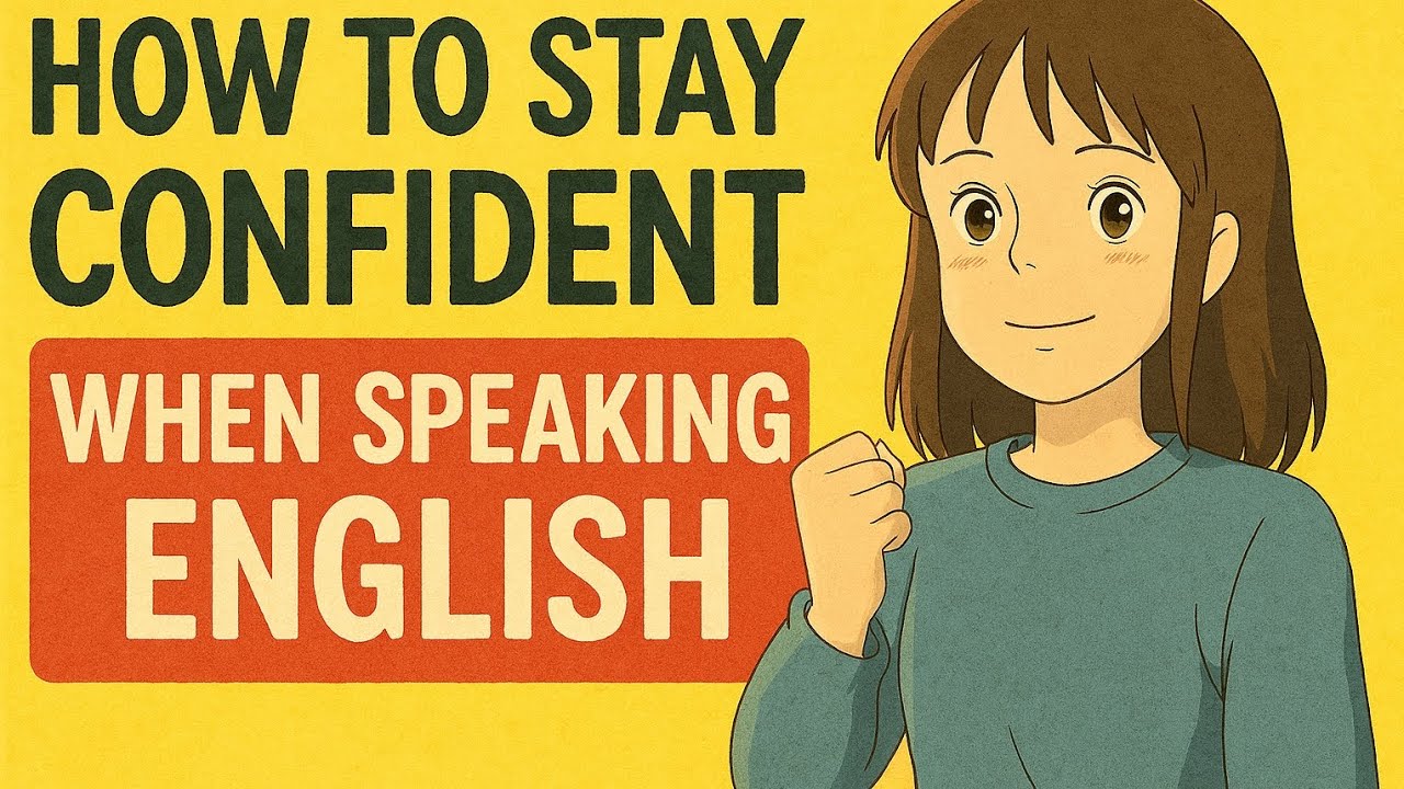 How to Stay Confident When Speaking English - YouTube
