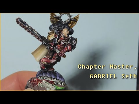 Flesh Tearers Chapter Master, Gabriel Seth Painting! - YouTube
