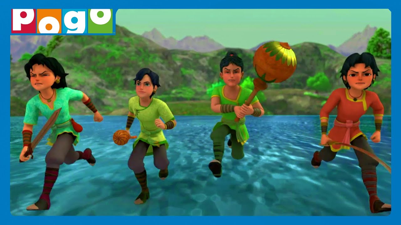 Pandavas 🏹| Gurudev Aur Sabke Heroes Ka Dhamaka!💪⚡| Cartoon Videos😎 ...