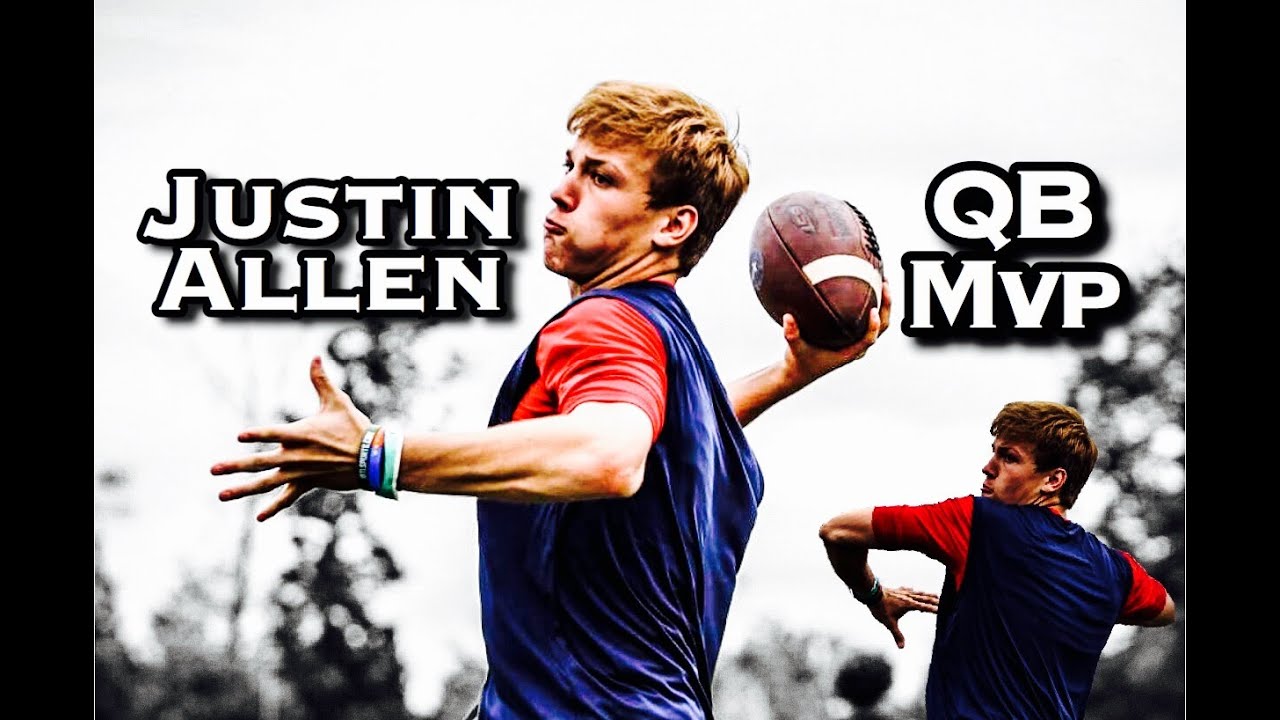 All American Football Camp | Justin Allen QB MVP - YouTube