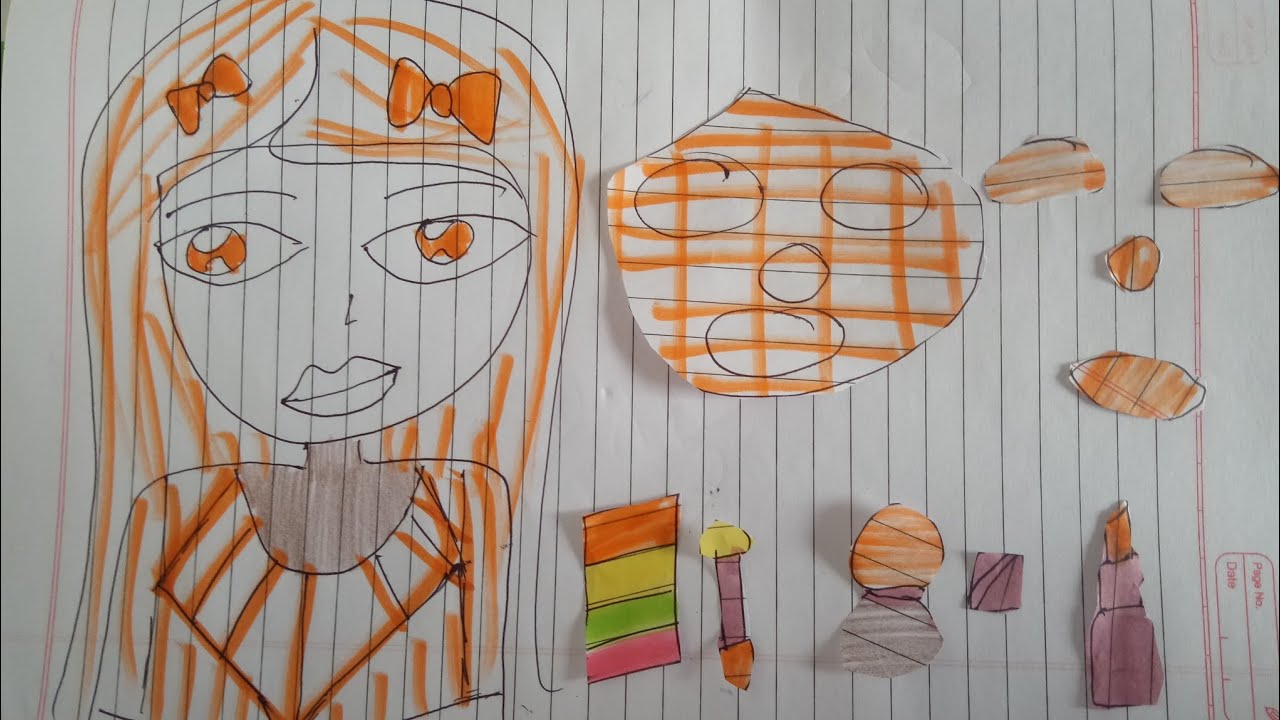 😍 Paper Doll Skin Care 😱| With Tutorial | How to make Paper Doll | # ...