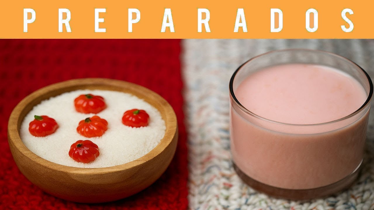 🔵PITANGA con LECHE y sus BENEFICIOS (LICUADO) (SURINAM CHERRY FRUIT ...