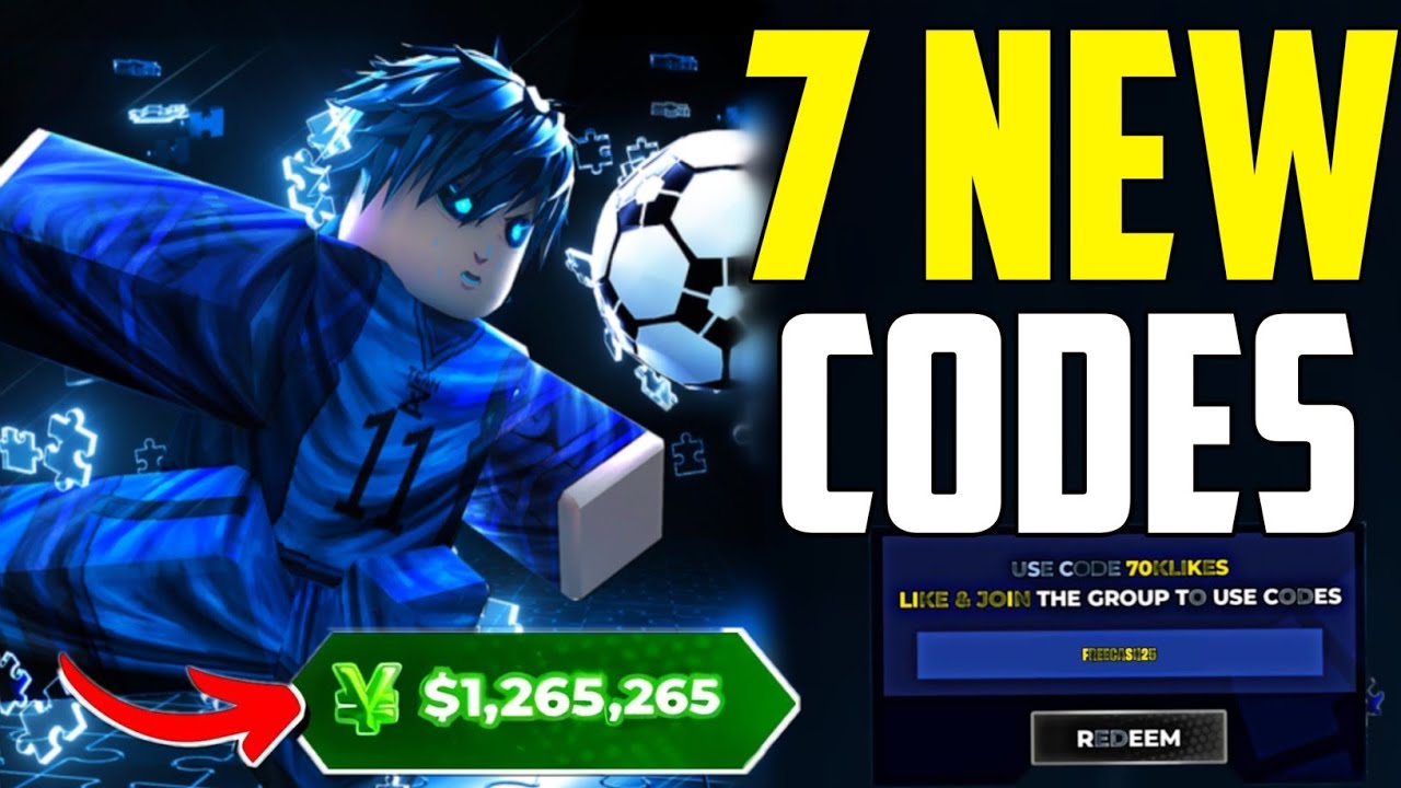 ⚠️FRESH!⚡REDEEM CODES ⚠️BLUE LOCK RIVALS ROBLOX CODES 2025 JANUARY ...