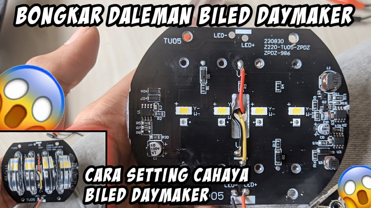 CARA SETTING CAHAYA BILED DAYMAKER - SENJA DIATAS BISA JADI DIBAWAH 🤩 ...