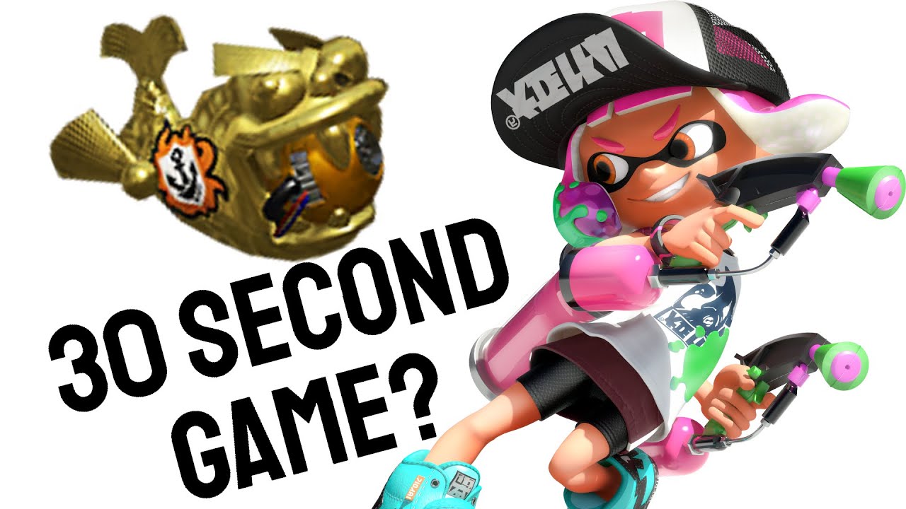 This Splatoon 2 game lasted 30 seconds... - YouTube