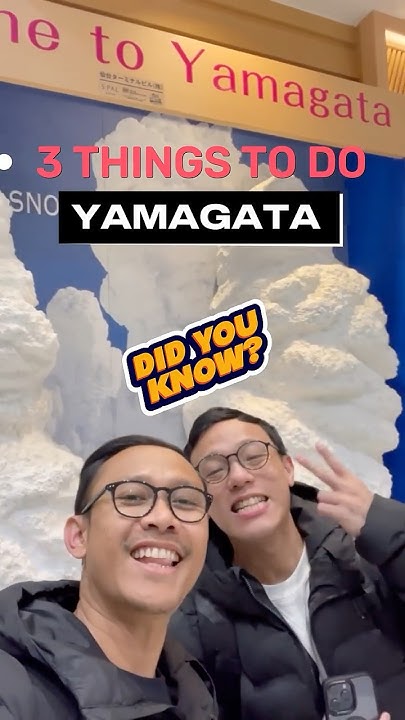 Yamagata Visit,3 THINGS TO DO IN Japan #snow #japan #yamagata #ginzanonsen #sendai #winter - YouTube