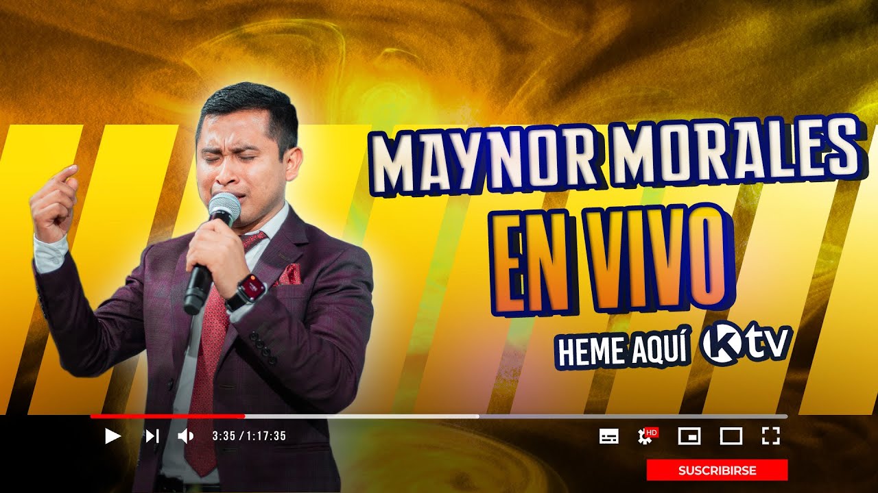 Maynor Morales - Heme aquí (En Vivo) - YouTube