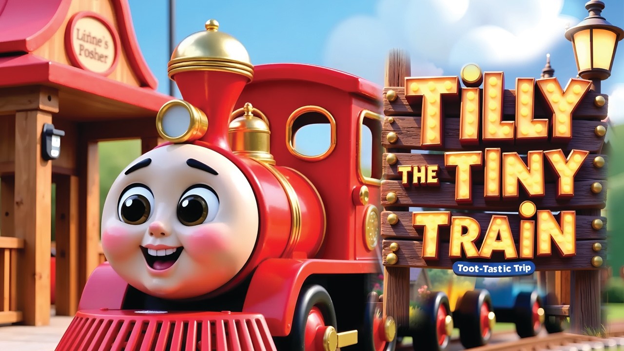 Tilly The Tiny Train | Teaser | Coming Soon | 2025 #animation #cute # ...