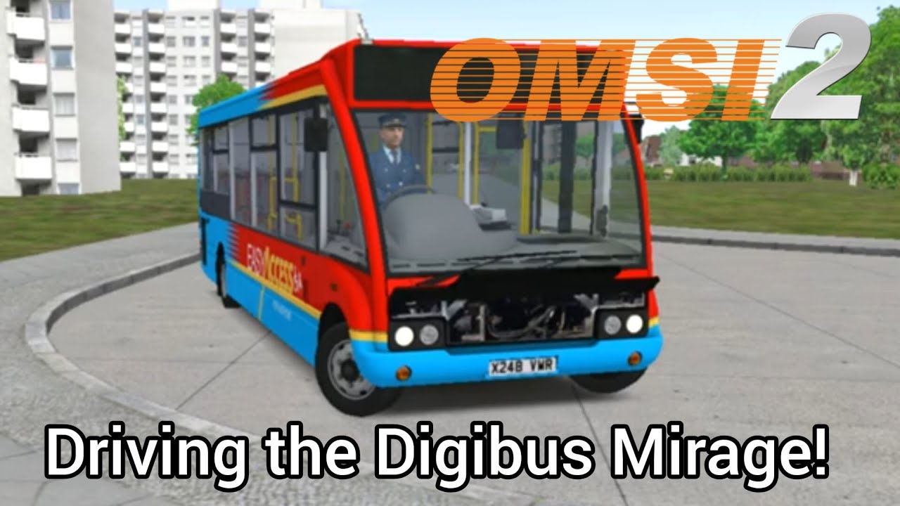 Driving The Digibus Mirage In Omsi 2 - YouTube