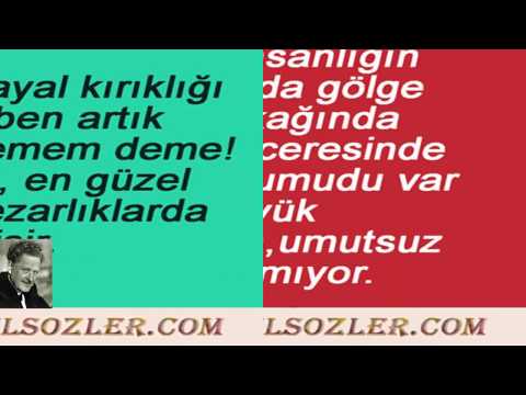 Nazım Hikmet Sözleri