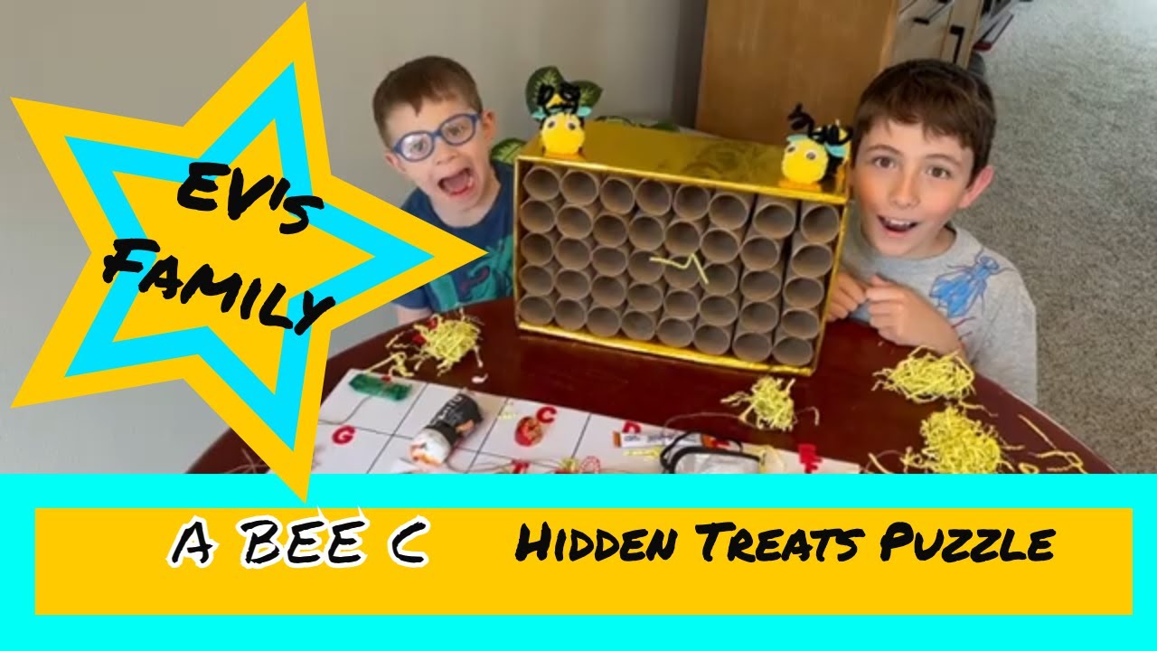 ABC Beehive Puzzle! / DIY Educational Home Crafts and Games! - YouTube