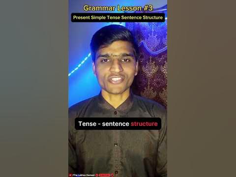 Grammar Lesson #3 Present Simple Sentence Structure #shorts - YouTube
