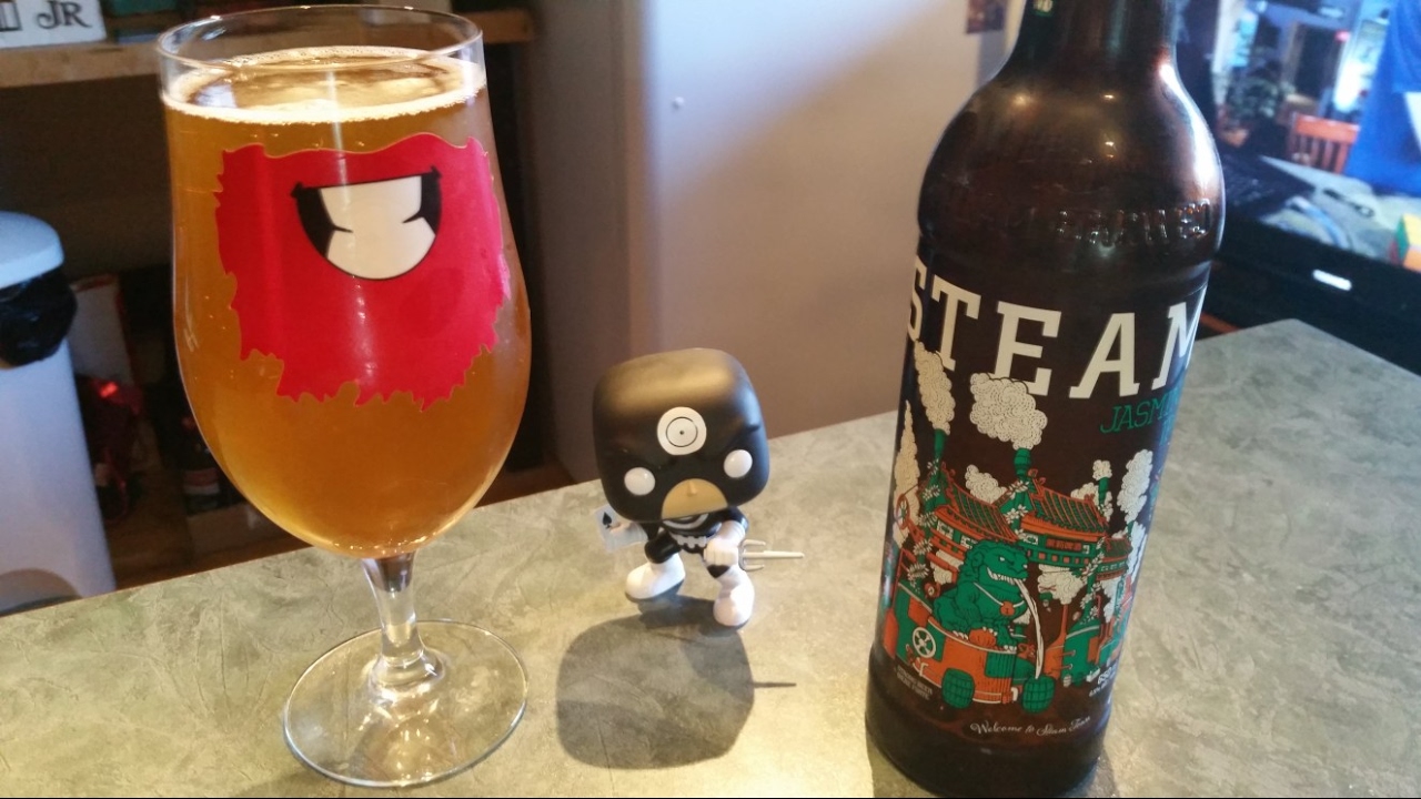 [Beer Review #479] SO MUCH DELICIOUS STEAM! | Steamworks Jasmine IPA ...