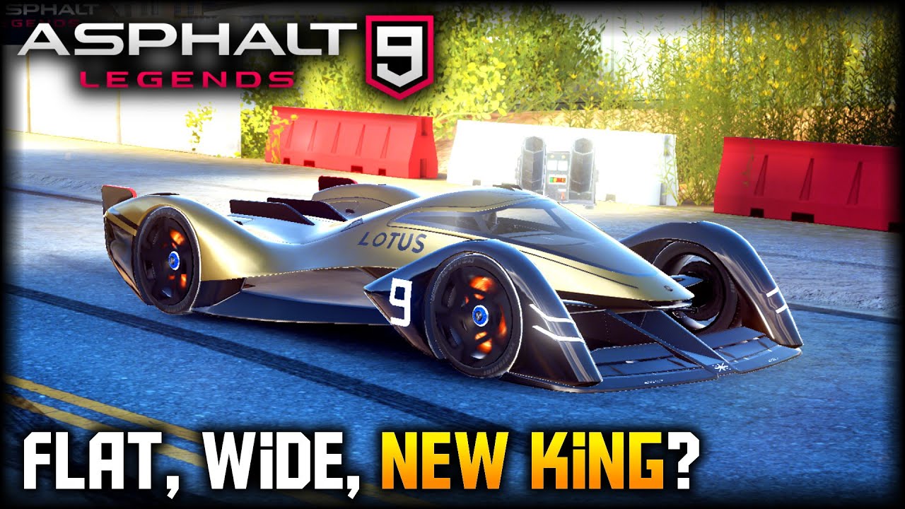First Impressions of the "New King" Lotus E-R9 (Asphalt 9) - YouTube