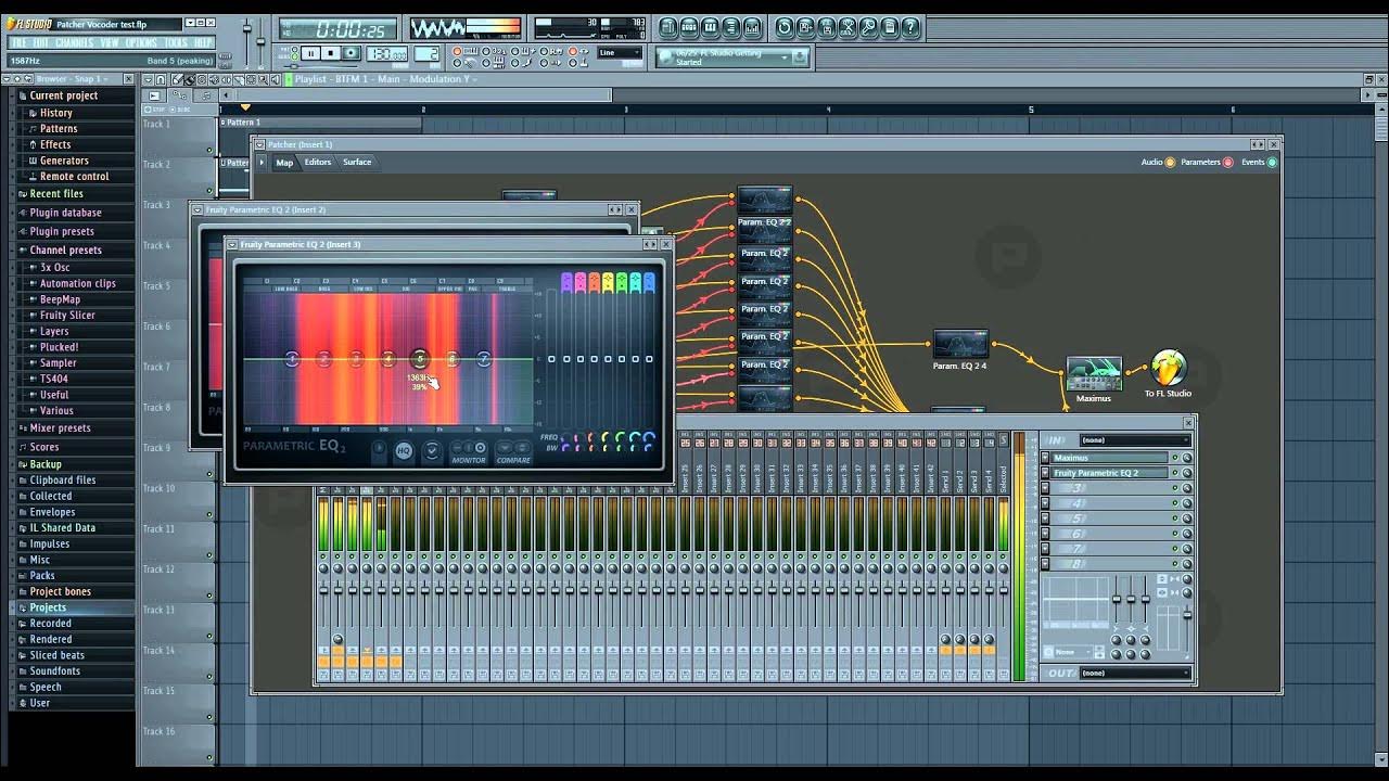 Make Your Own Vocoder In Patcher! FL Studio 11 - YouTube