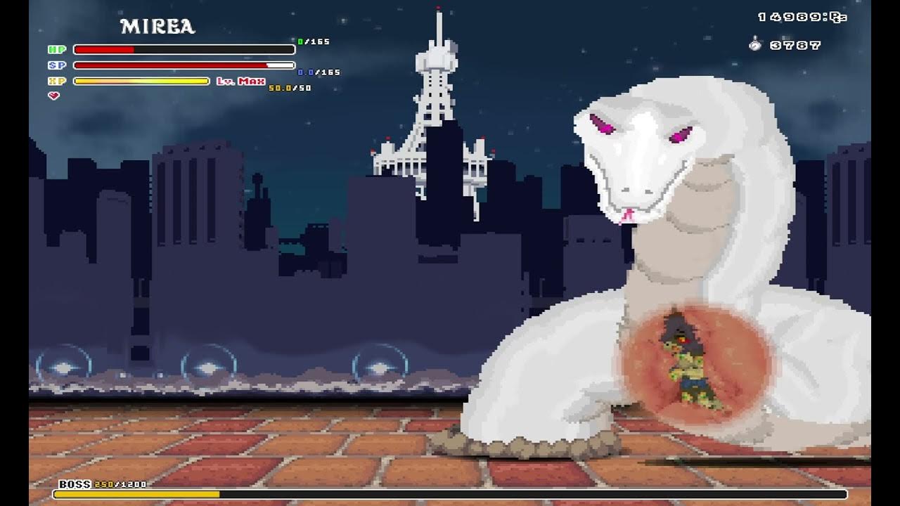 Echidna Wars DX Vore Game New Brutal Difficulty Failed Run - YouTube