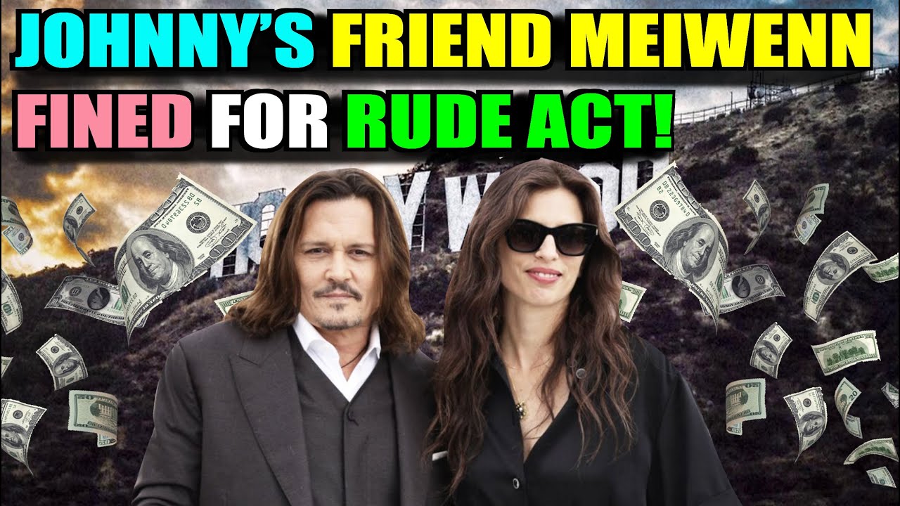 Johnny Depp's director friend FINED for RUDE act! - YouTube