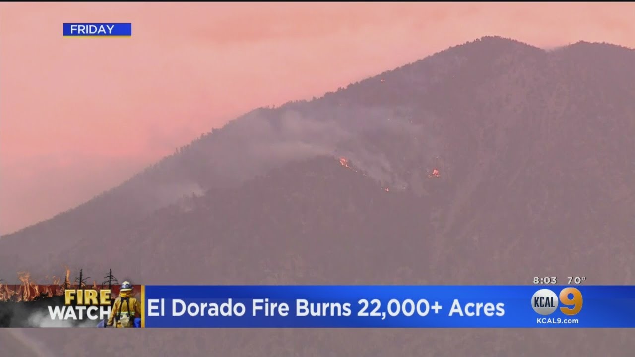 El Dorado Fire, Caused By Gender Reveal Stunt, Burns More Than 22K ...