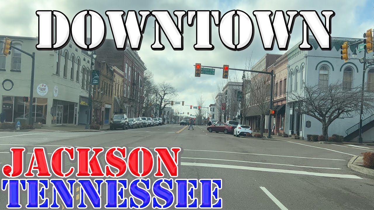 Jackson - Tennessee - 4K Downtown Drive - YouTube