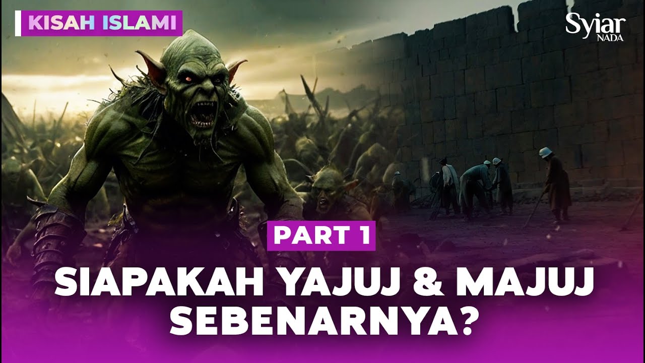KISAH YAKJUJ WA MAKJUJ PART 1 | SIAPA ITU YAJUJ DAN MAJUJ DALAM ISLAM ...