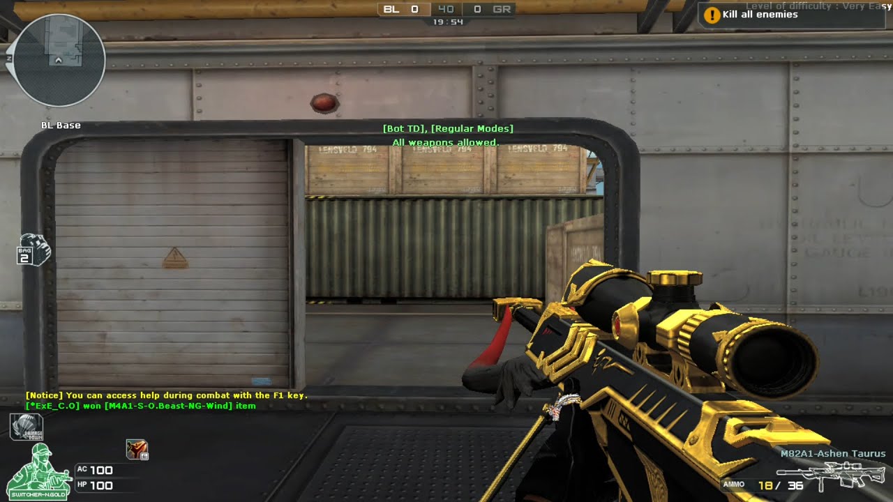 Barrett M82A1 Ashen Taurus Preview | CrossFire Philippines - YouTube