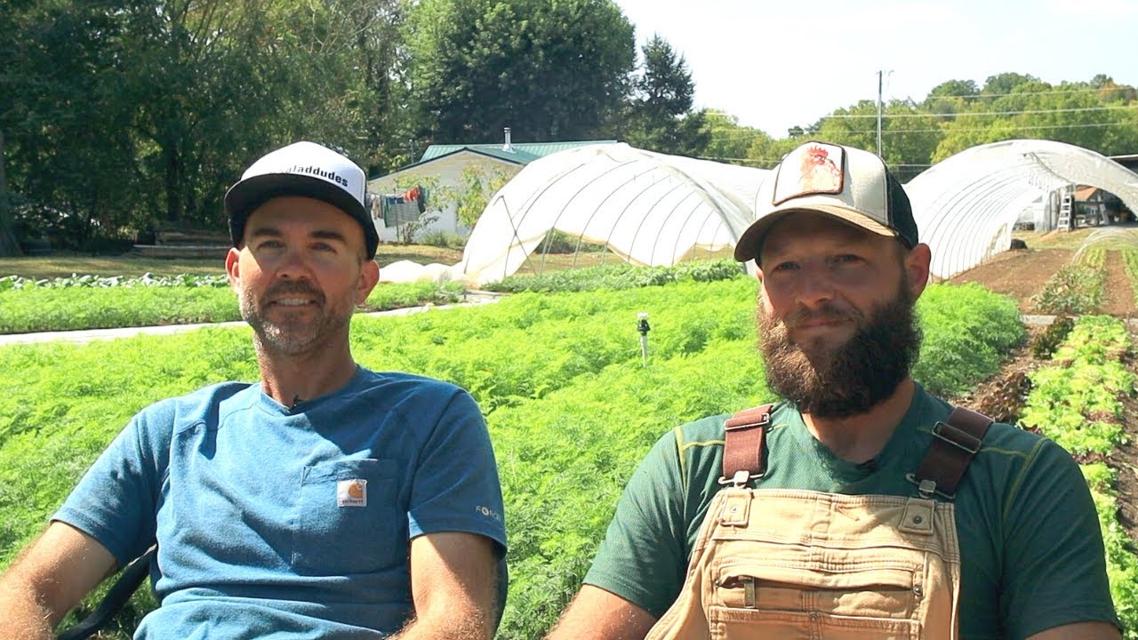 Two Best Friends Farm for a Living - YouTube