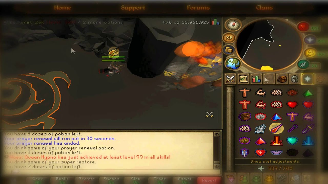 1 Hit/Instant Kill - TzTok-Jad - Deathtouch Dart - YouTube