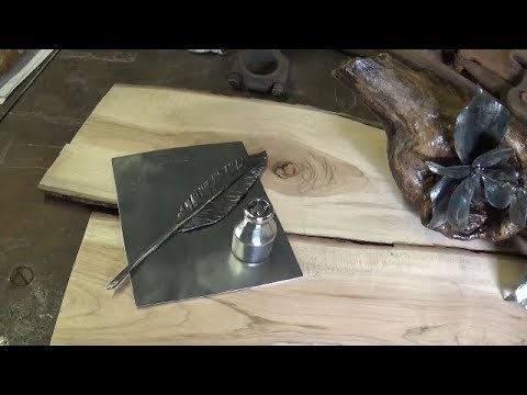 Blacksmithing Shorts - A Love Letter Art Show Entry Piece Etching ...