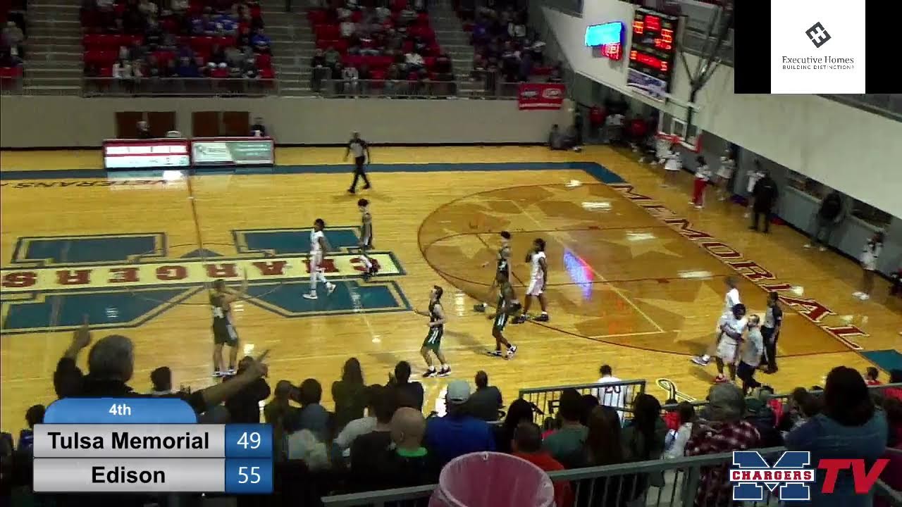 Tulsa Memorial Chargers vs Edison Eagles - 01/14/2023 - YouTube