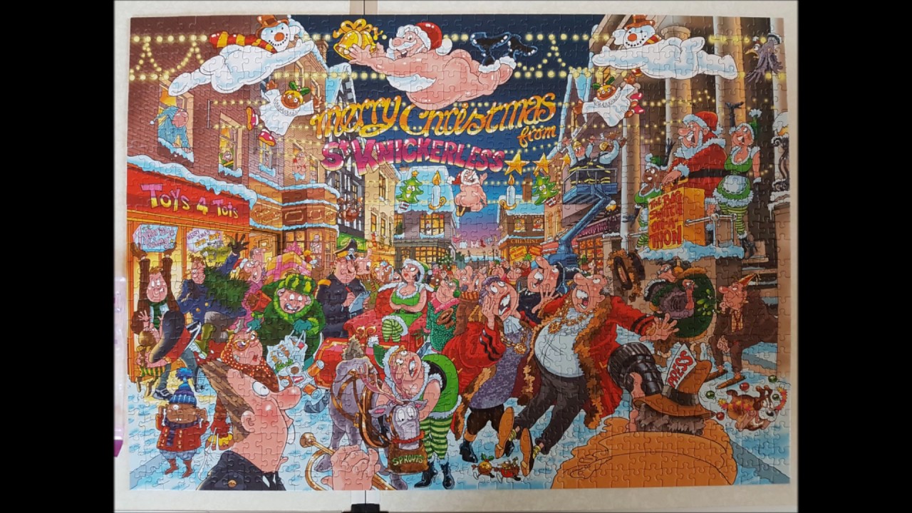 Wasgij Spoiler Solution For Bonus Puzzle With 12 Christmas Special
