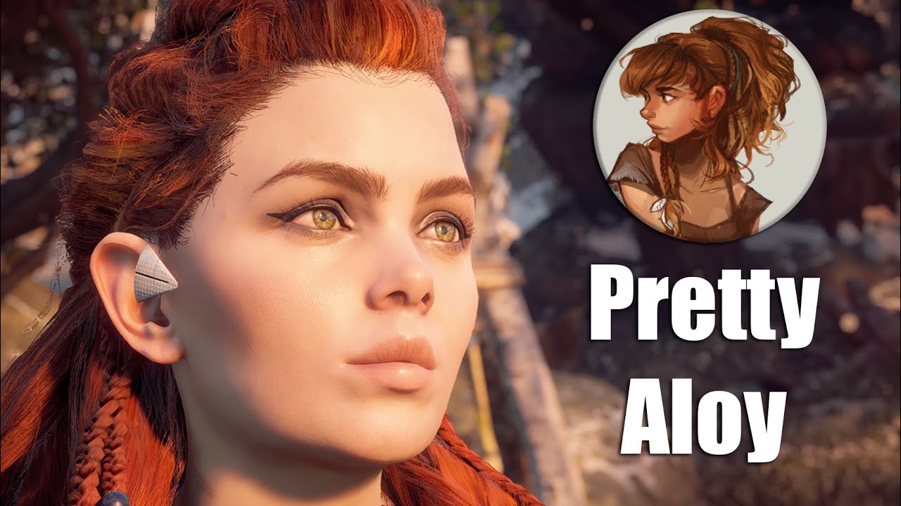 You've never seen Aloy like this before - Deluxe Face MOD - YouTube