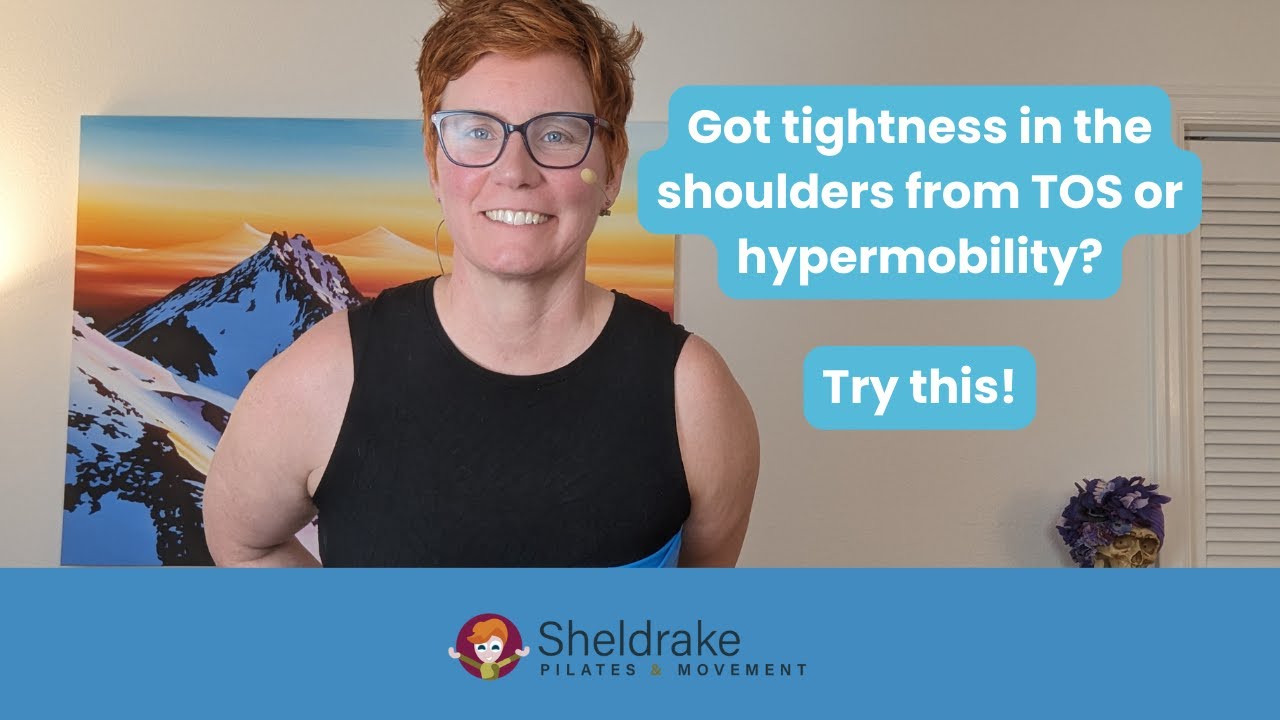 Release Shoulder Tension with this Fascial Line Exercise - YouTube